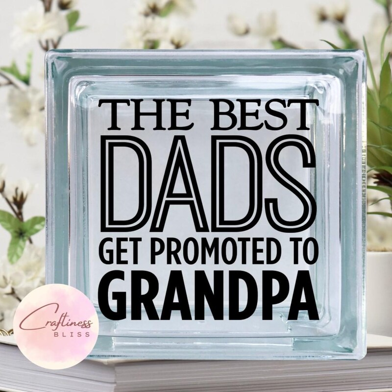 Dad Glass Tile - Etsy