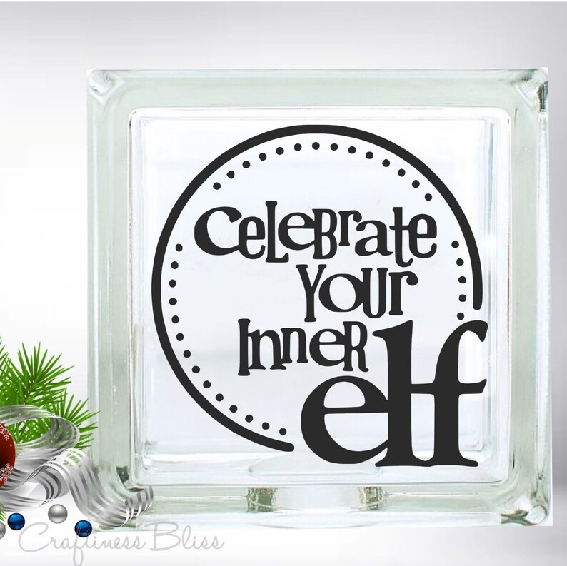 DIY Celebrate Your Inner Elf Christmas Holiday DIY Custom - Etsy