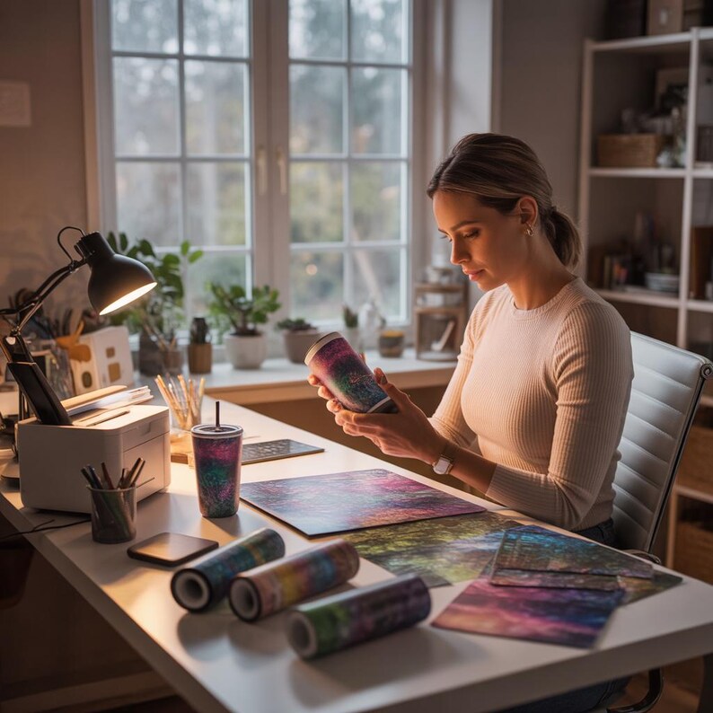 Tumbler Wrap Template Design Guide | Sublimation for Crafters (25-page ...