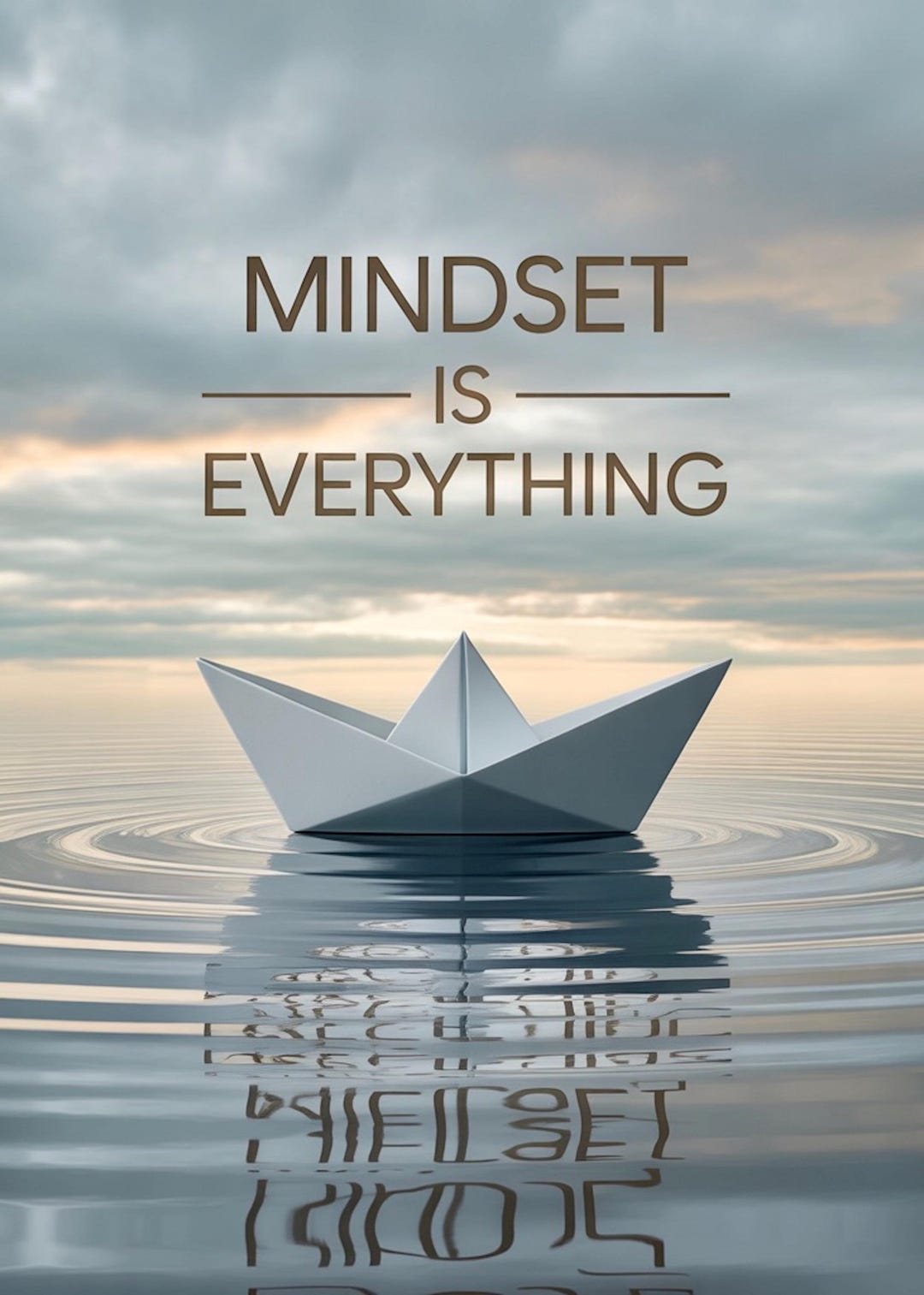 Mindset is Everything Wall Art | Office Decor Motivational Print | 5×7 ...