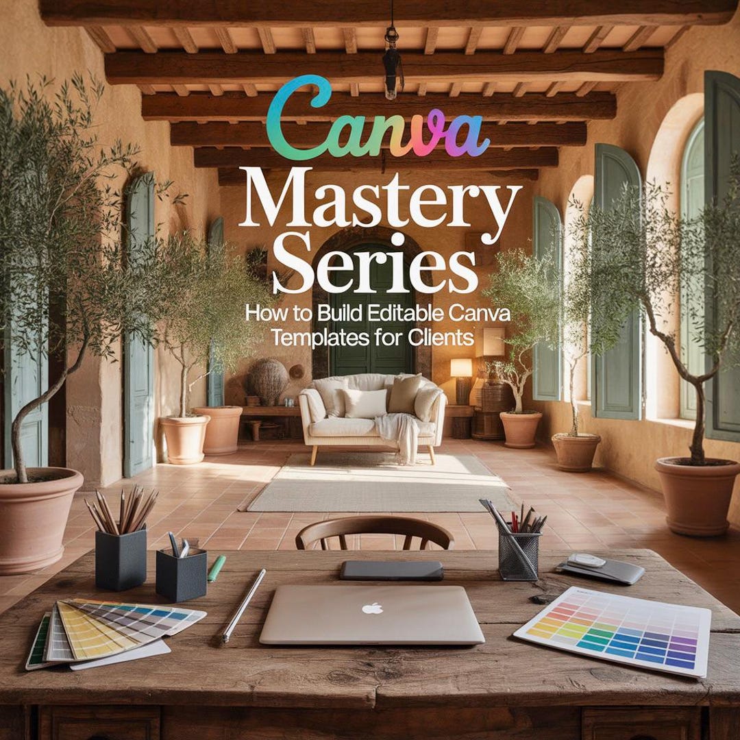 Canva Mastery Guide: Editable Templates for Clients (PDF) - Etsy