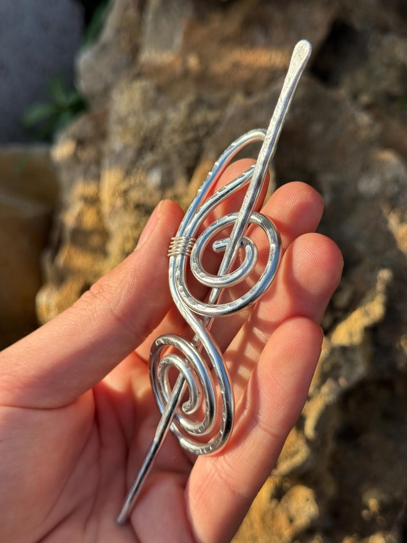 Aluminum Spiral Shawl Holder, Metal Stick for Sweater - Etsy