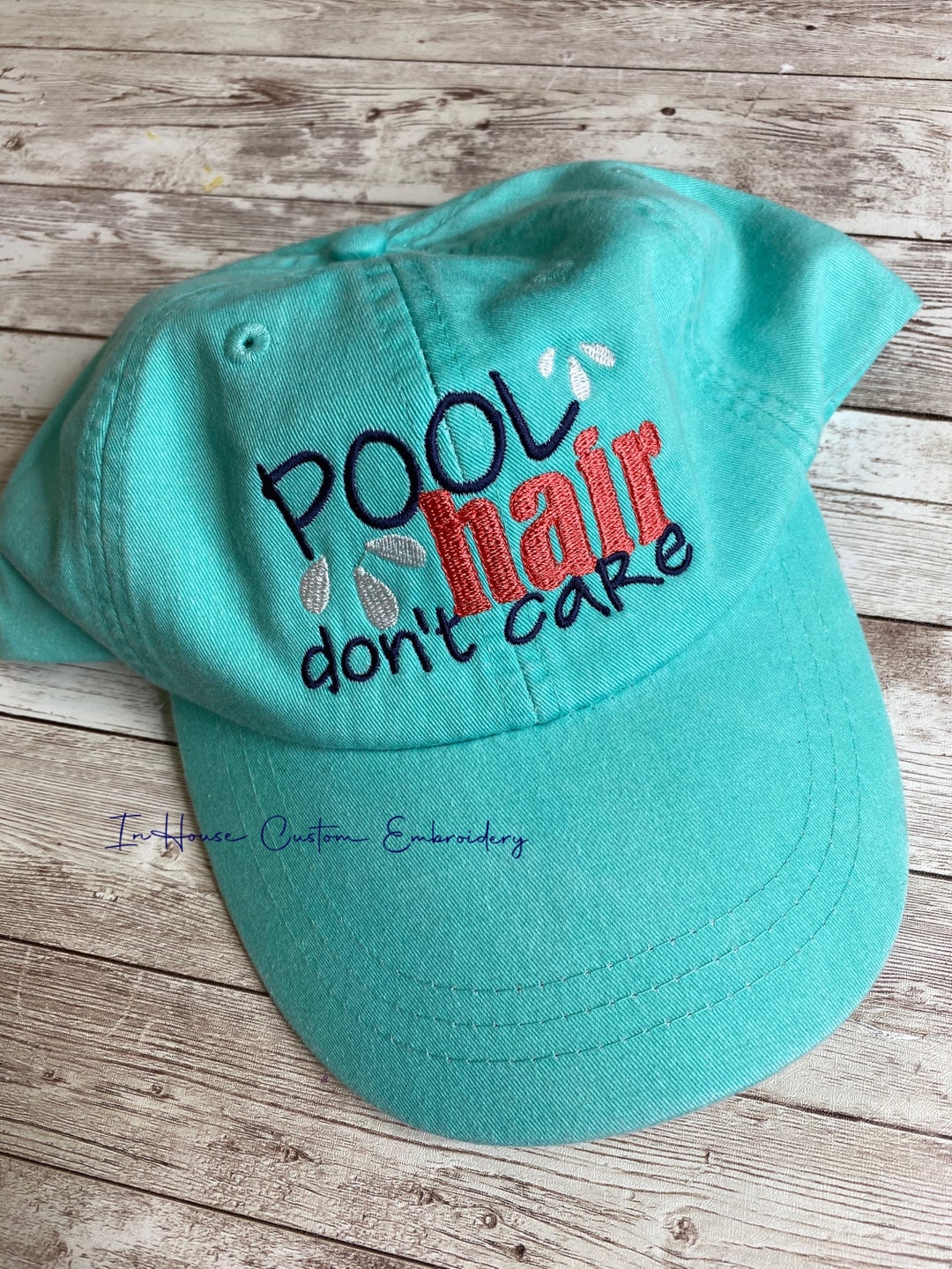 Pool Hair Don’t Care Hat | Summer Hat | Pick Your Colors | FREE ...