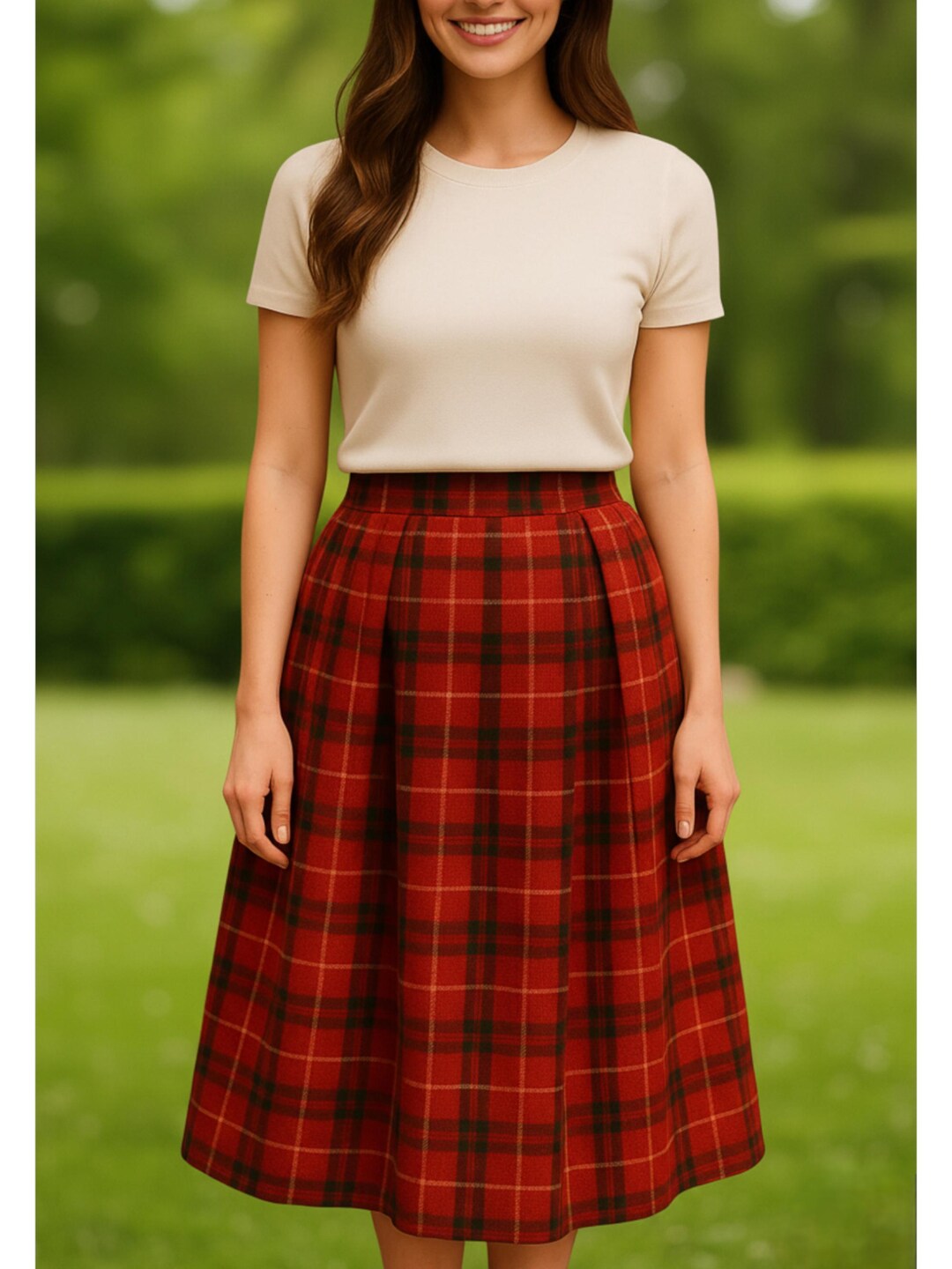 Tartan Maxi Kilt Skirt Women's Highland Plaid, 50+ Clan Tartans - Etsy