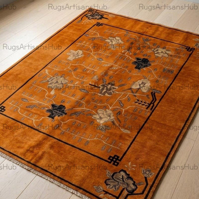 Antique Chinese Deco Rugs - Etsy