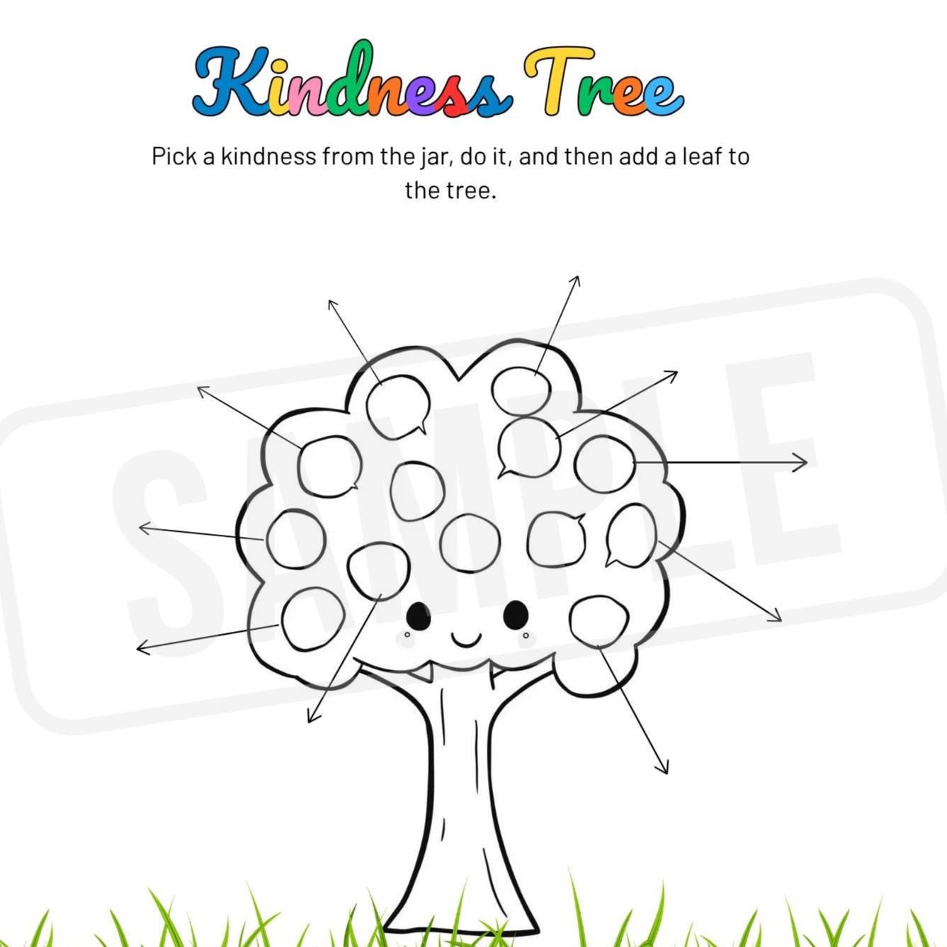 Kindness Jar & Tree Activity Set – Printable Classroom Decor - Etsy