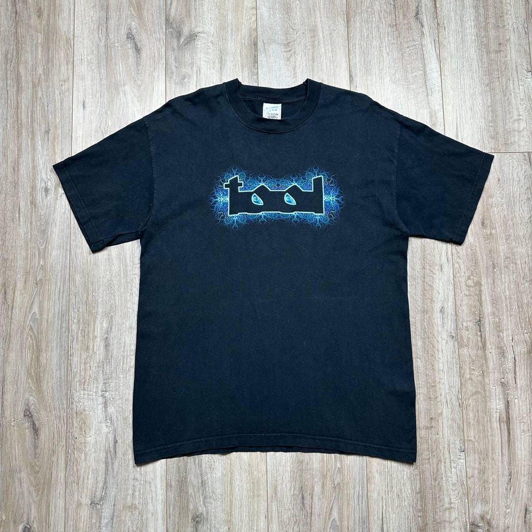 Tool Band Lateralus Nerve Ending Vintage 90s-00s T-shirt Black Mens ...