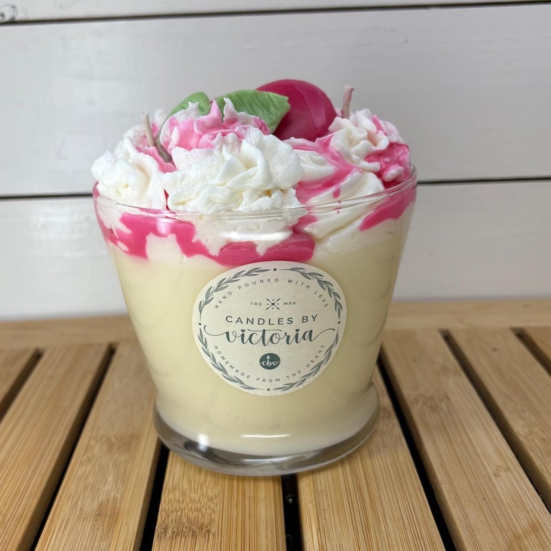 Raspberry Lime Macaron Candle - Etsy