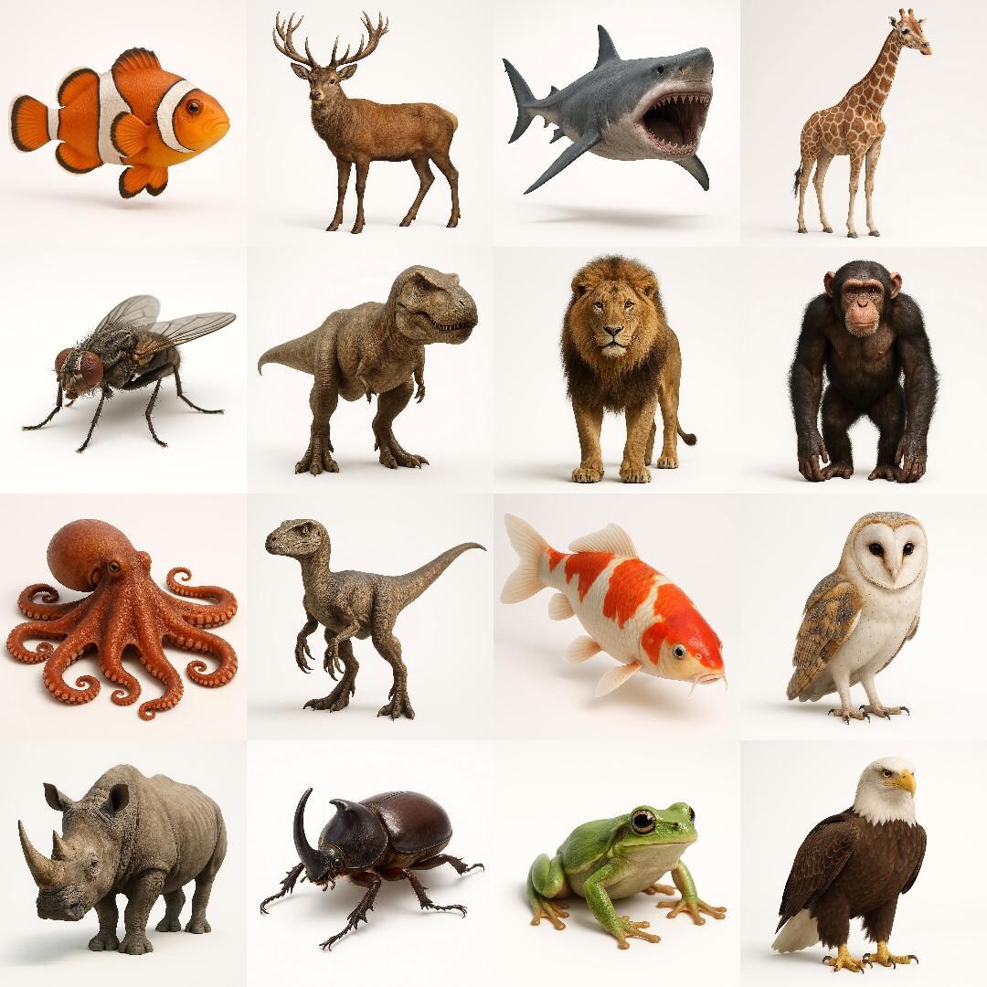 Animal Image Pack – 100+ Visual Examples & Animal-themed AI Prompts ...