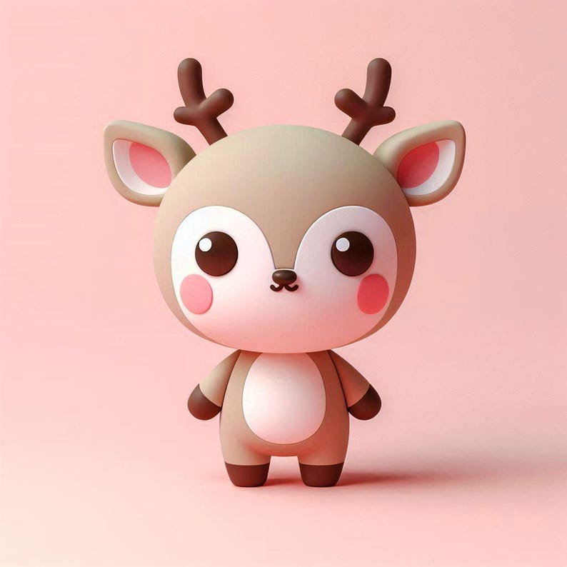 Cute Toy Animal – Digital AI Prompts & Visual Examples. Generate ...