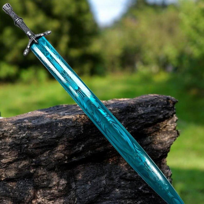 Moonlight Greatsword Metal Replica, Hand-painted Luminous Cosplay Prop ...
