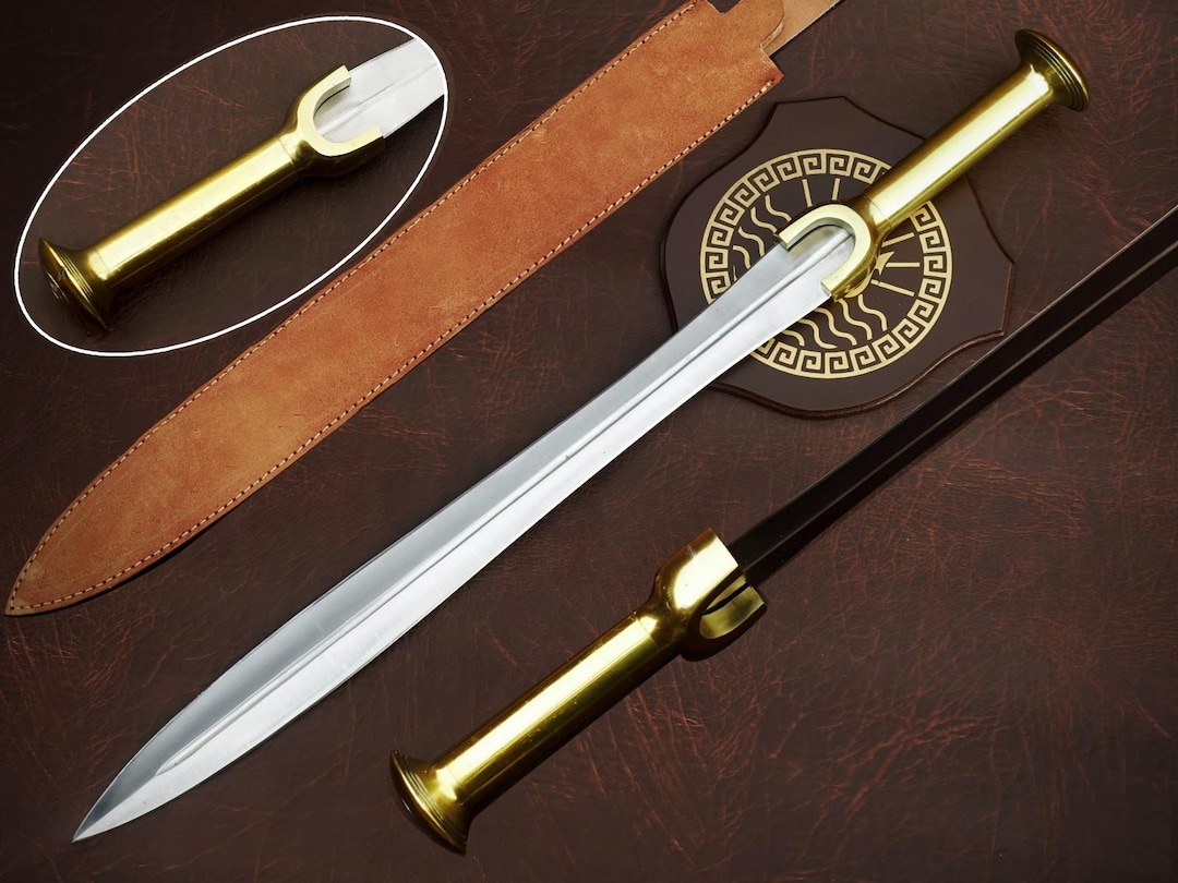 Handmade Riptide Sword, Percy Jackson Inspired, Brass & Steel - Etsy
