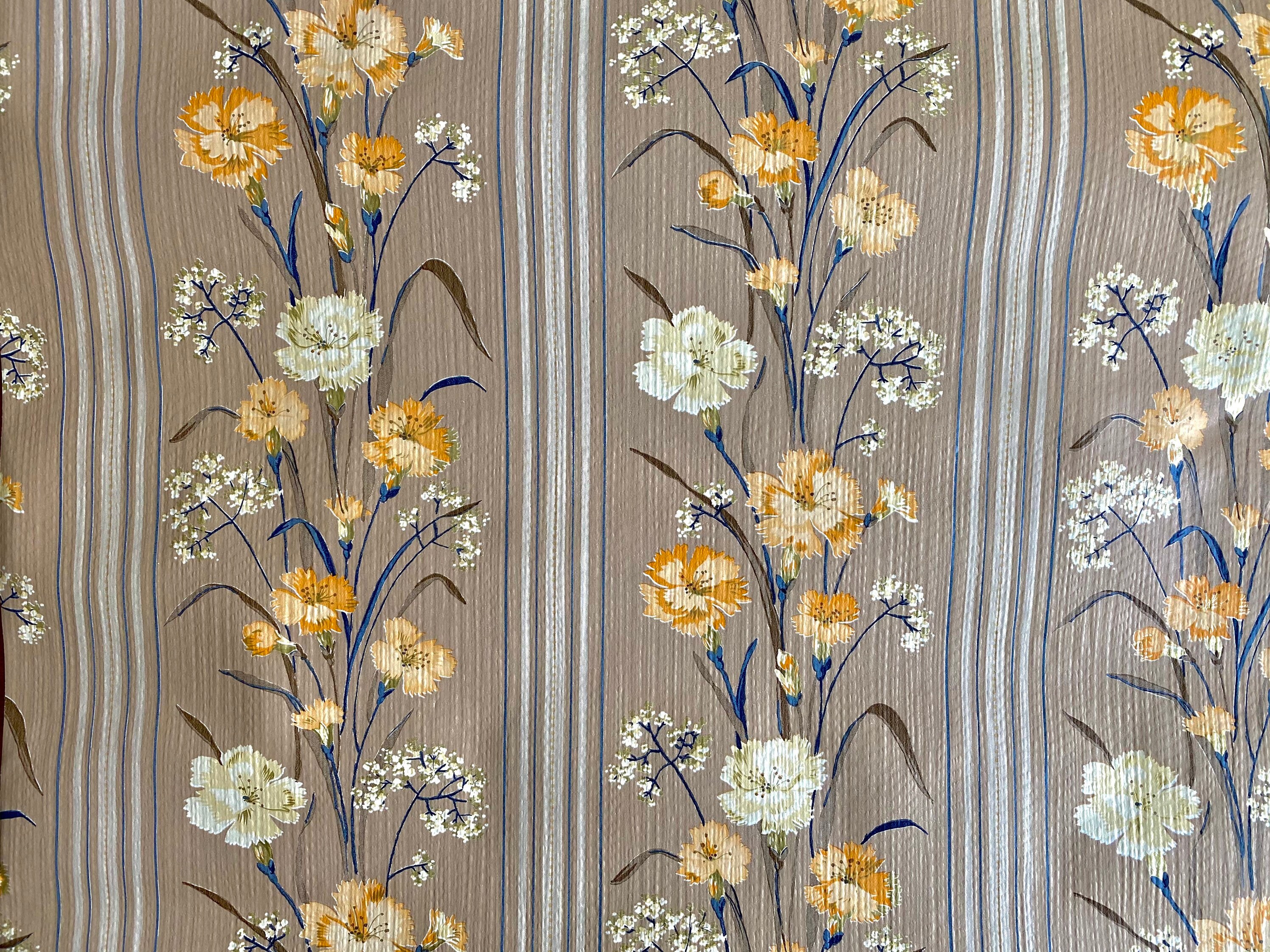 Vintage Farmhouse Wallpaper Full Roll - Etsy