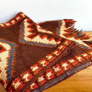 Vintage Handmade Wool Navajo Table Runner - Etsy