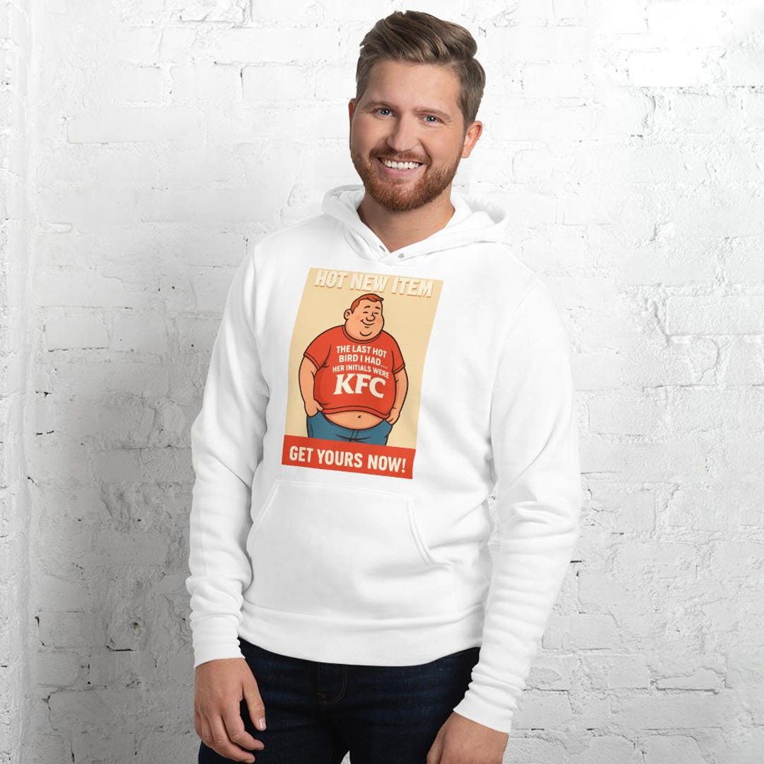 Funny KFC Chicken Hoodie | Premium Heavyweight, USA Made - Etsy