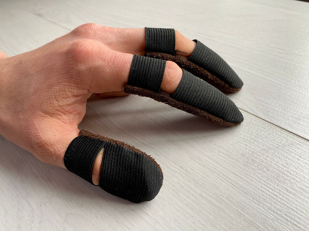 Leather Thumb & Finger Guards Thimble for Men Thimble for - Etsy