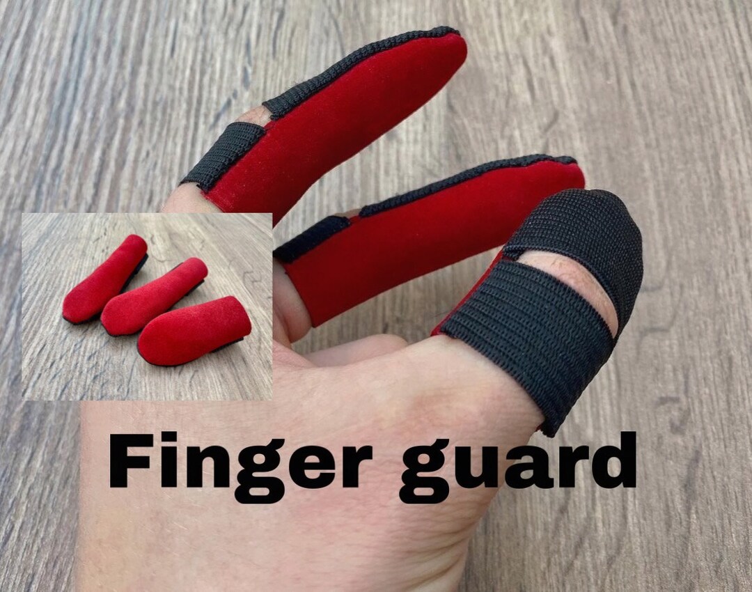 Red Ladies Thimbles,leather Thumb and Finger Thimbles,leather Thimbles ...