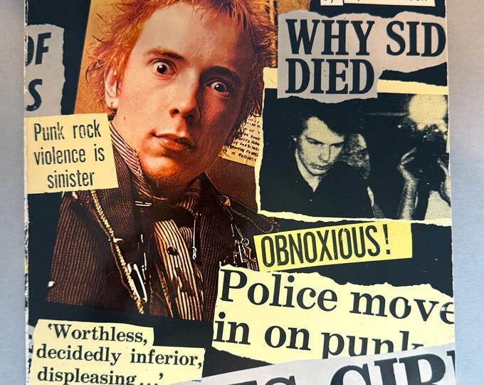 Vintage Punk Book – Sex Pistols File by Ray Stevenson (10th Edition ...