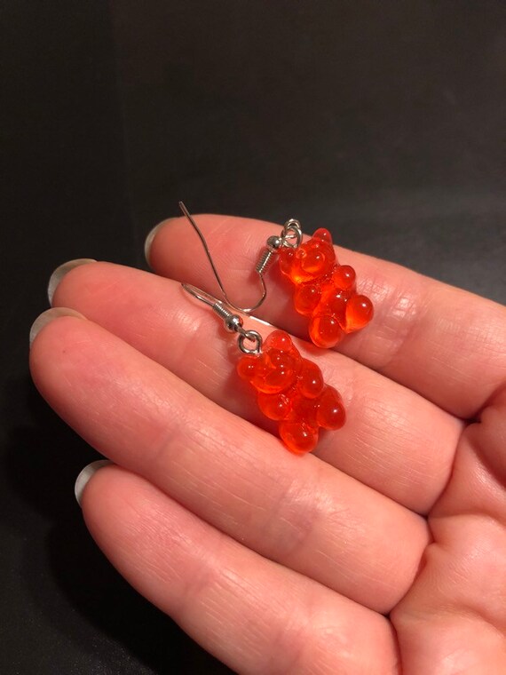 Etsy gummy bear earrings store