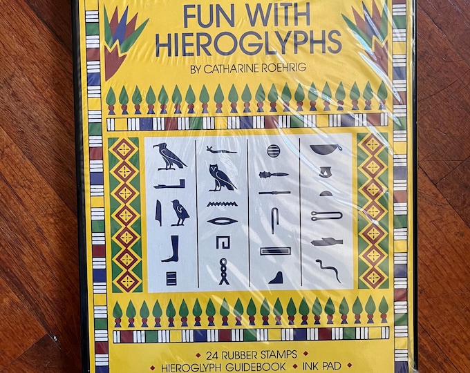 Hieroglyphic Rubberstamp Set, Metropolitan Museum of Art, Activity for ...
