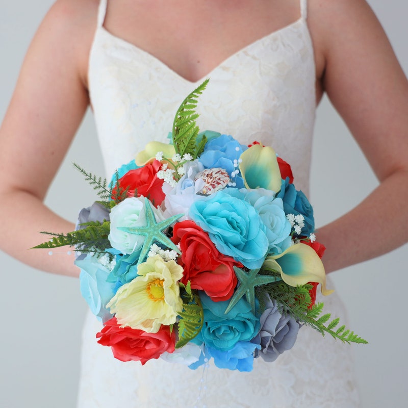 Beach Wedding Bouquet - Etsy
