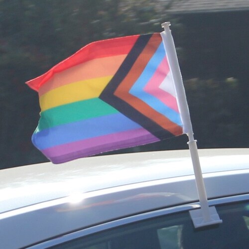 Progress Pride Flag Licensed Hand-sewn Progress Pride - Etsy