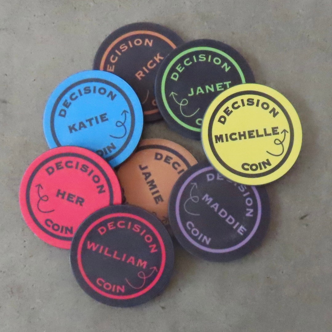 Decision Coin - Etsy