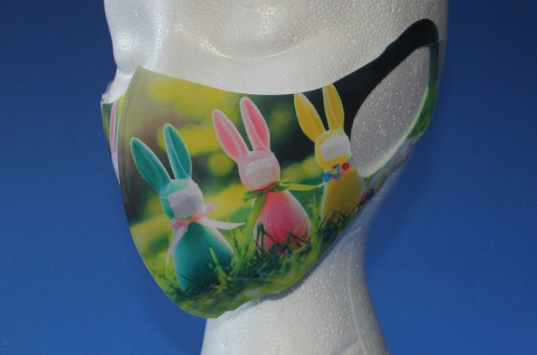 Polyester Easter Face Mask - Etsy