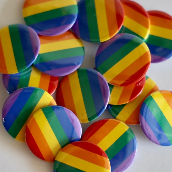 Pride Flag Buttons - Etsy