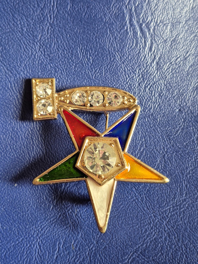 Eastern Star OES Worthy Matron / Past Matron Pin - Etsy