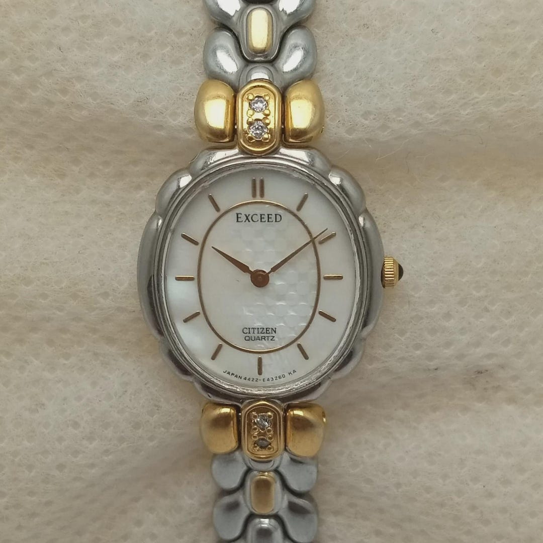 Exceed Citizen 4422-E41626 Quartz Two-tone Vintage Women’s Watch ...