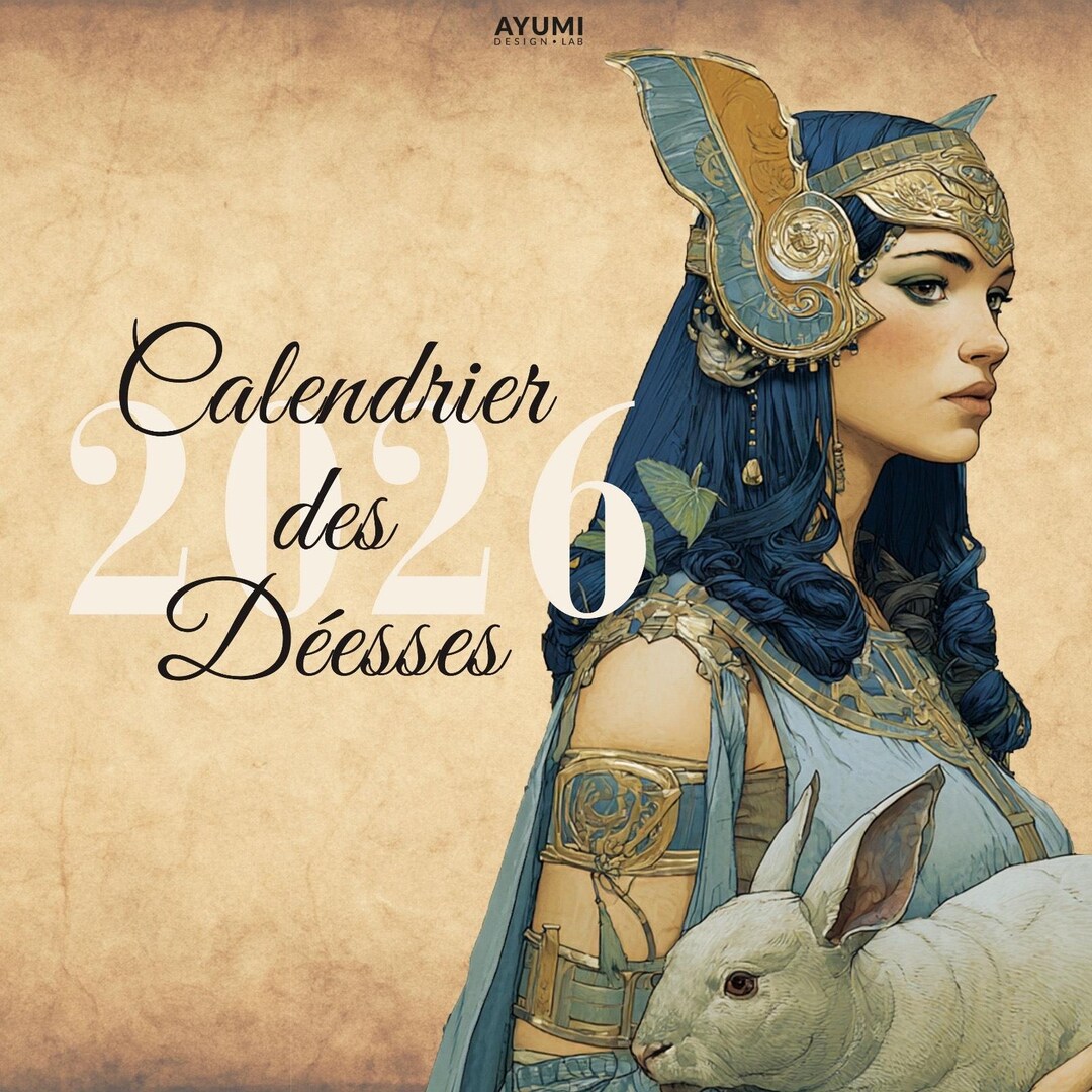 Astrological Calendar of the Goddesses 2026 Solar and Lunar (FR) - Etsy