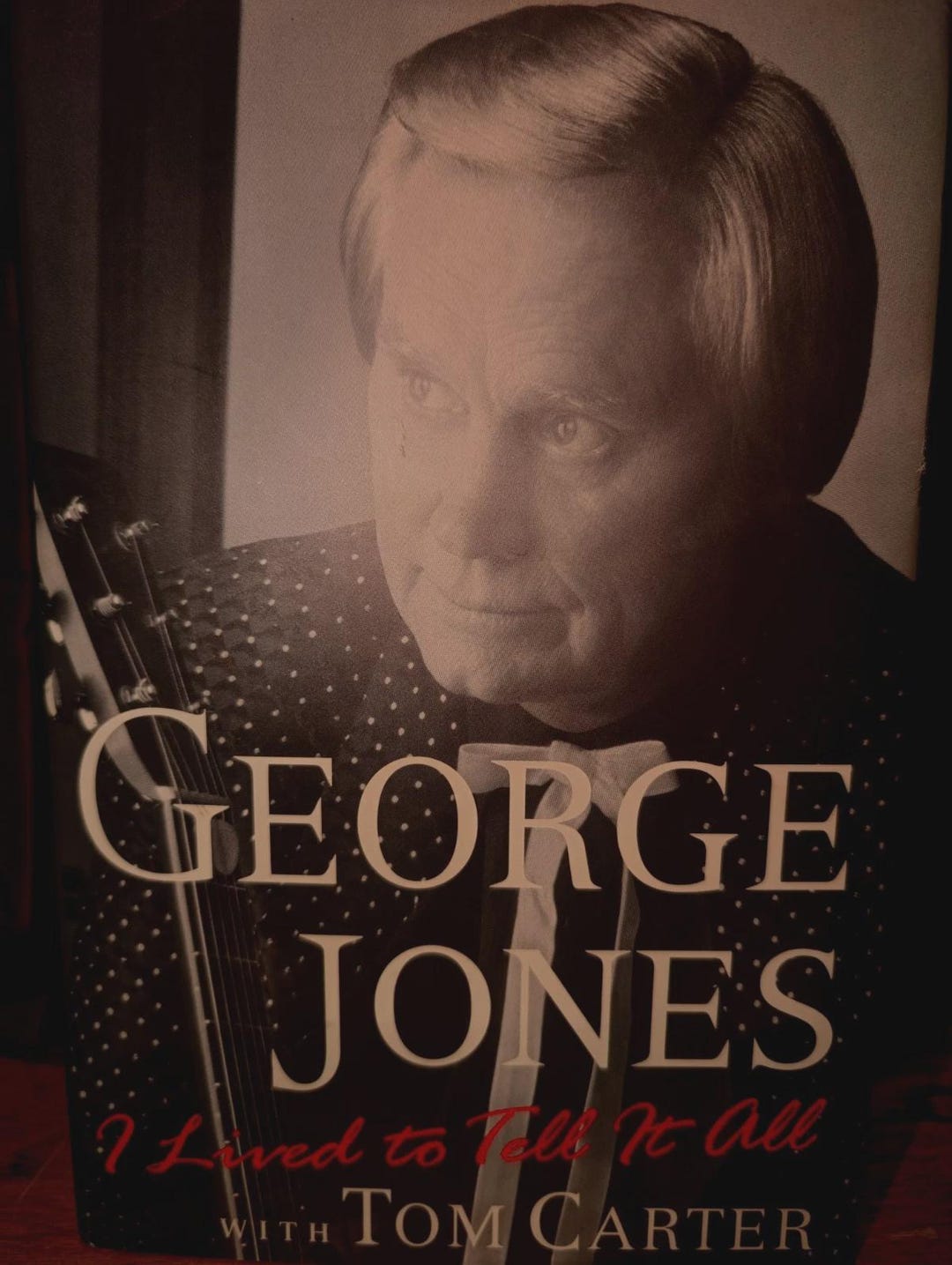 George & Nancy Jones Signed “I Lived to Tell It All” HC 1996, Random ...