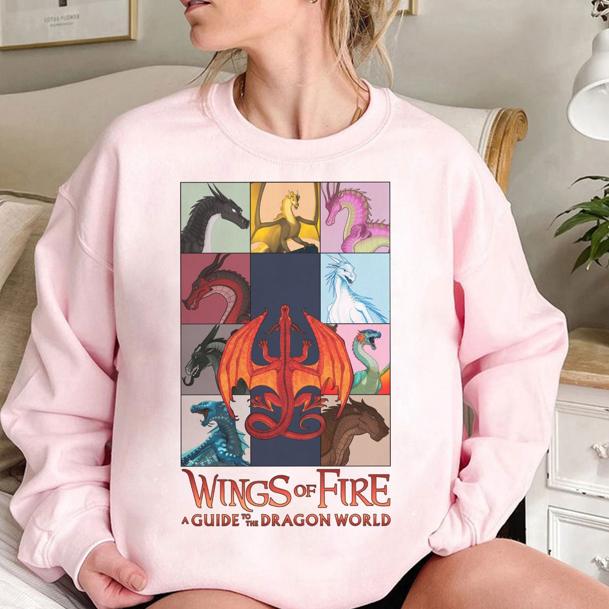 Wings of Fire Shirt for Kid, Wings of Fire Sweatshirt, Darkstalker ...