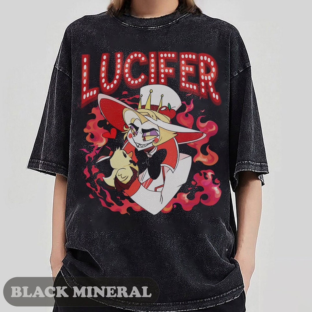 Hazbin Hotel Lucifer Shirt, Hazibin Hotel Charaters Matching T-shirt ...