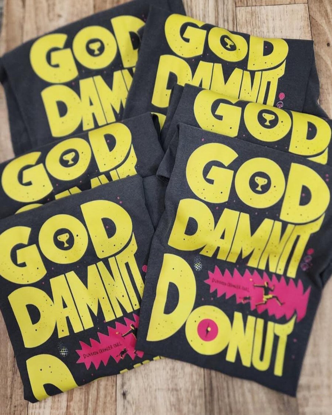 Dungeon Crawler Carl “damnit Donut” Comfort Colors T-shirt - Etsy