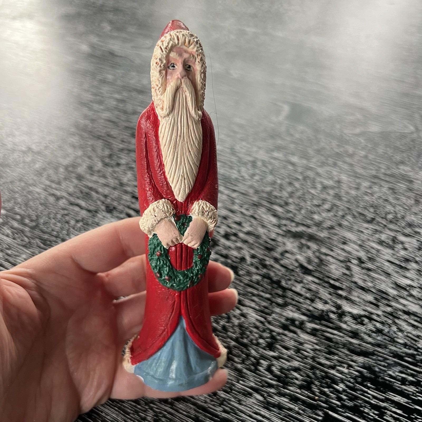 LOT OF 3 Folk Art Old World Santa St. Nick Figures Navity Vintage - Etsy