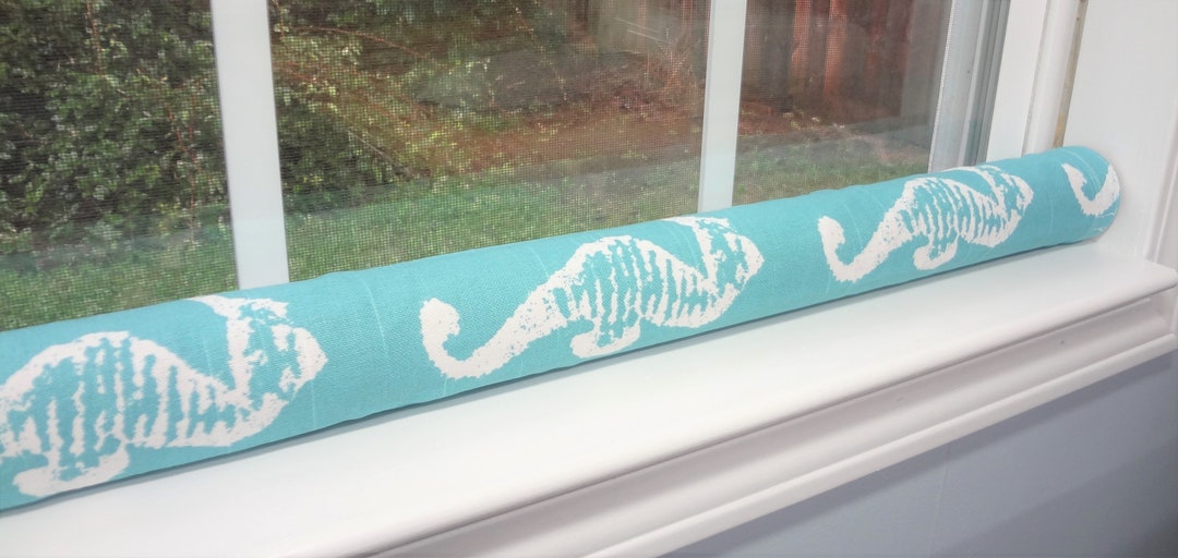 Door Draft Stopper Draft Dodger Door Draft Stop Draft Buster Ocean Blue ...