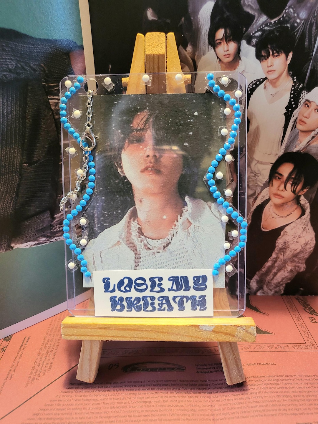 Stray Kids Lose My Breath Inspired Decorated Toploader/ Keychain - Etsy