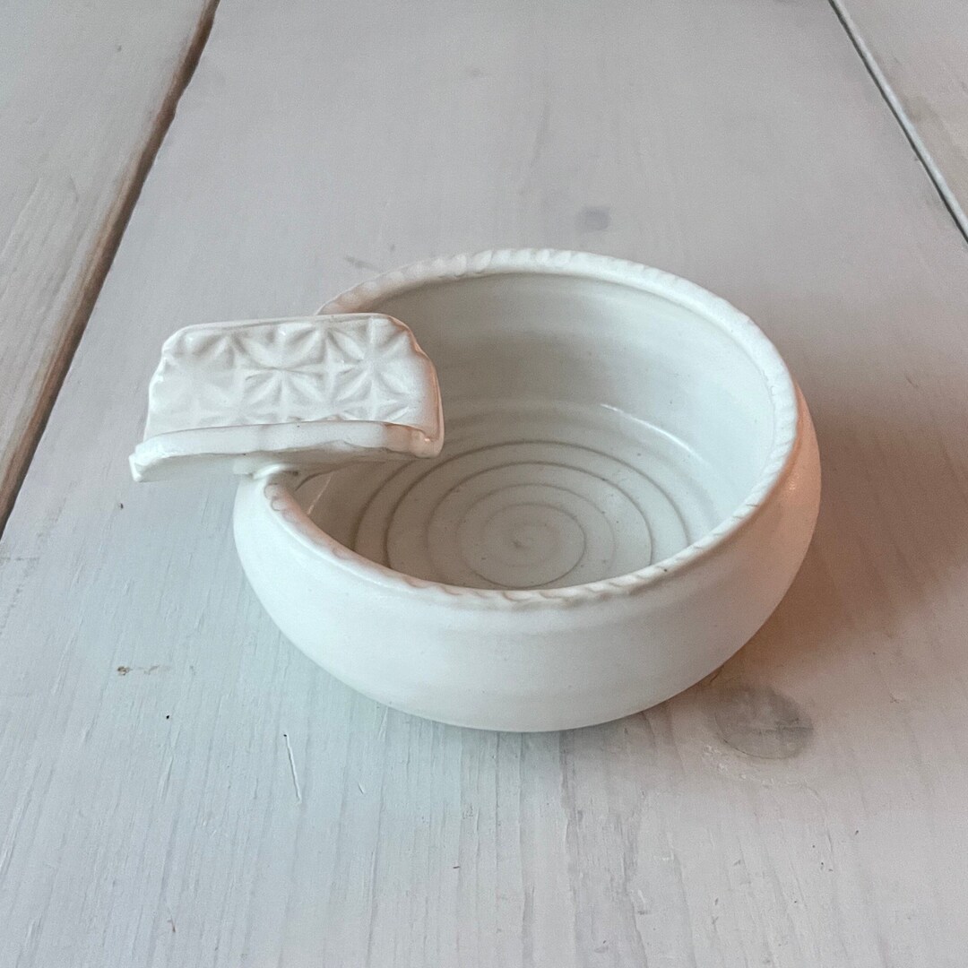 Handmade Ceramic Cigar Ashtray White White Pottery Ashtray - Etsy