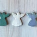 Small Ceramic Angel Ornament - Etsy