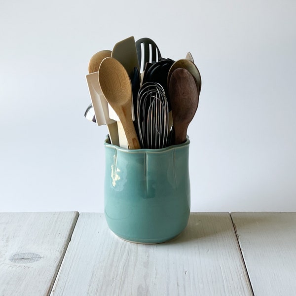 Ceramic Utensil Crock - Etsy