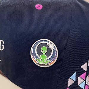 Total Solar Eclipse 2024 Souvenir Keepsake Alien Eclipse Pin Alien Soft ...