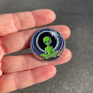 Total Solar Eclipse 2024 Souvenir Keepsake Alien Eclipse Pin Alien Soft ...