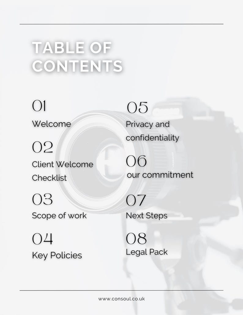 Client Onboarding Pack – Fully Customisable Business Template - Etsy UK