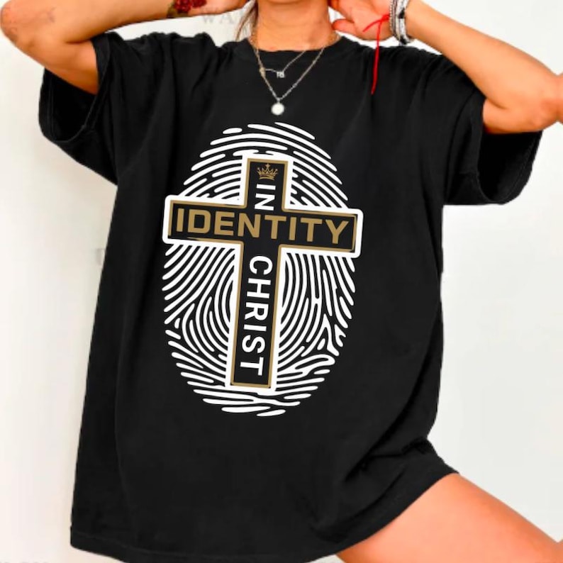 Identity in Christ PNG, Thumbprint Jesus Cross Png, Religious Art ...
