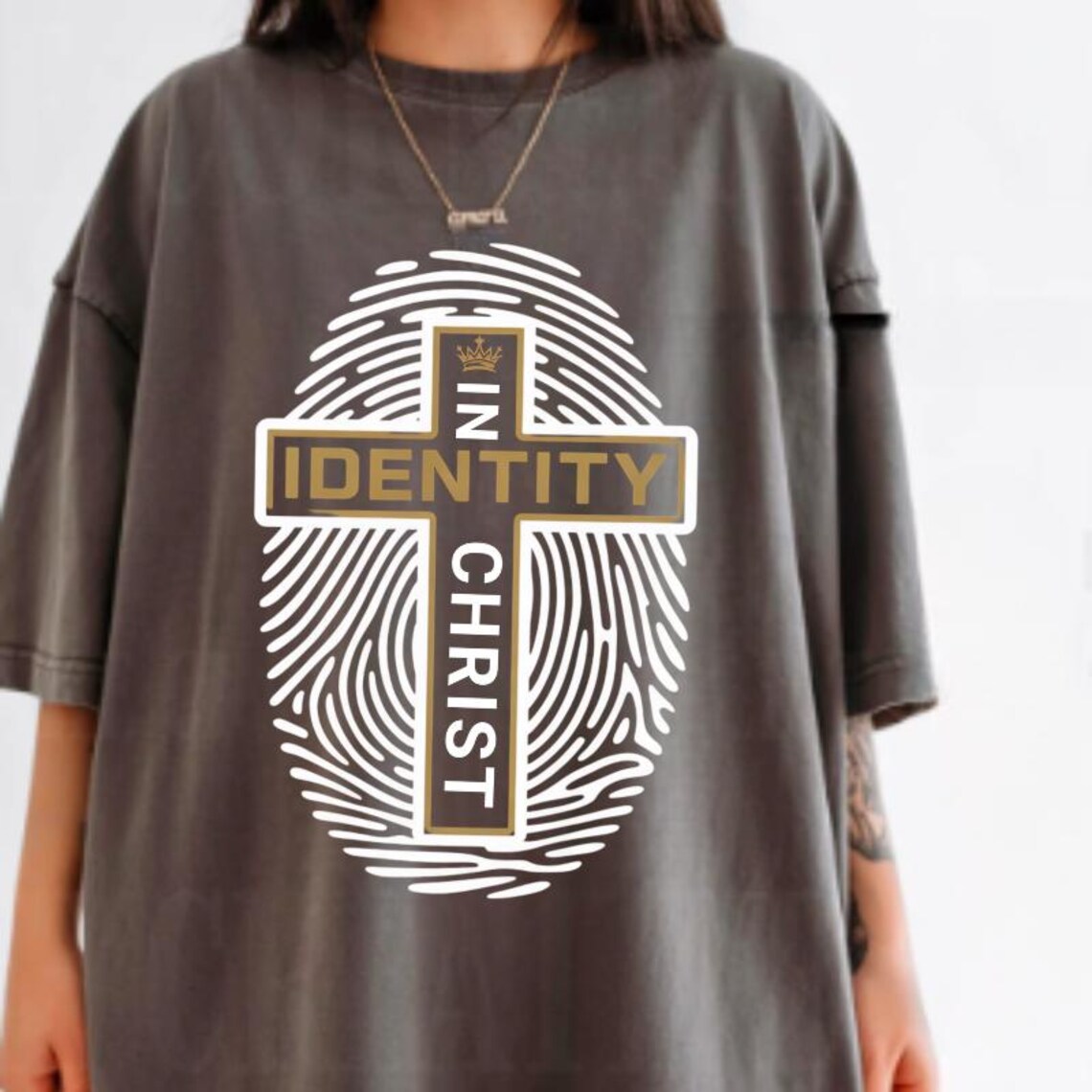 Identity in Christ PNG, Thumbprint Jesus Cross Png, Religious Art ...