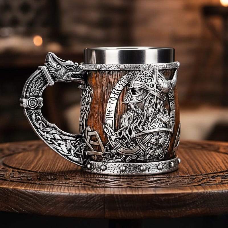 Medieval Tankard Glass - Etsy UK