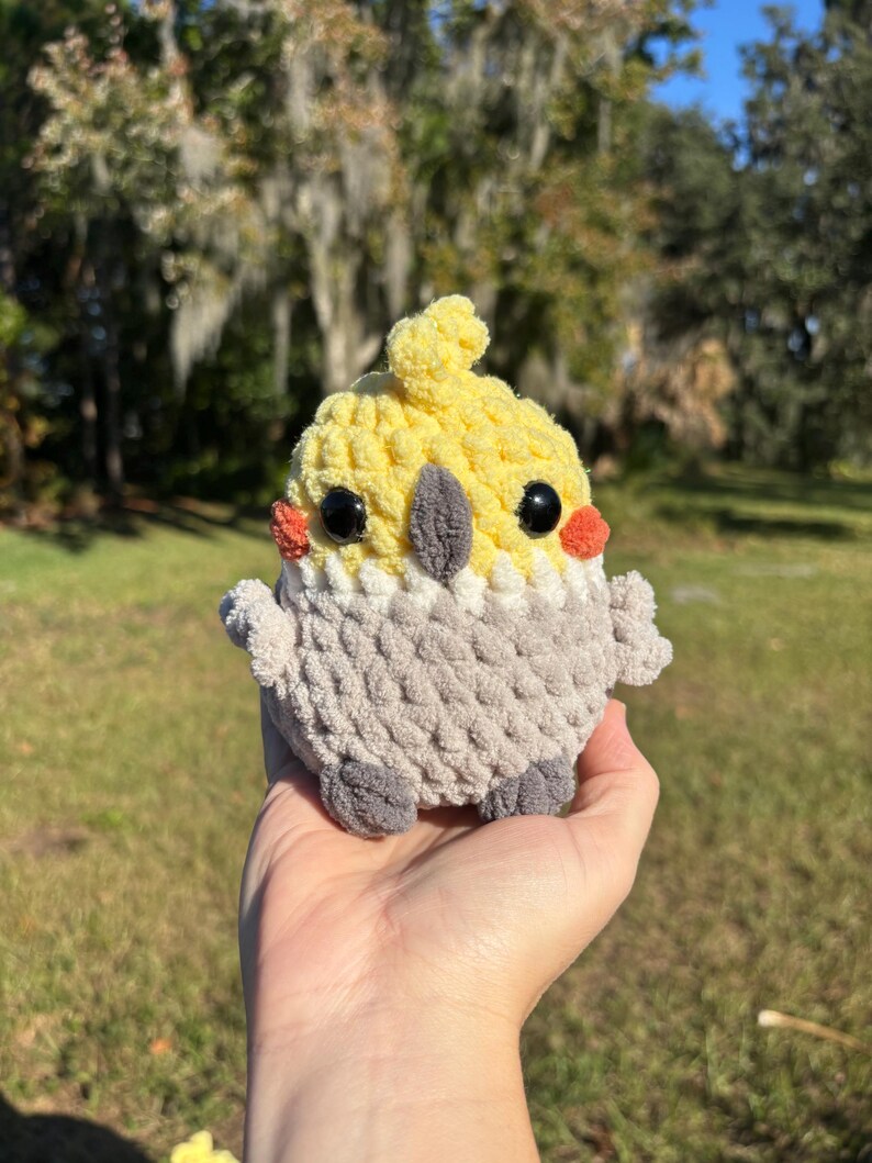 Crochet Bird Plushie • Chunky Plush Yarn Bird - Etsy