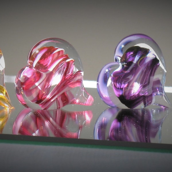 Glass Heart - Etsy